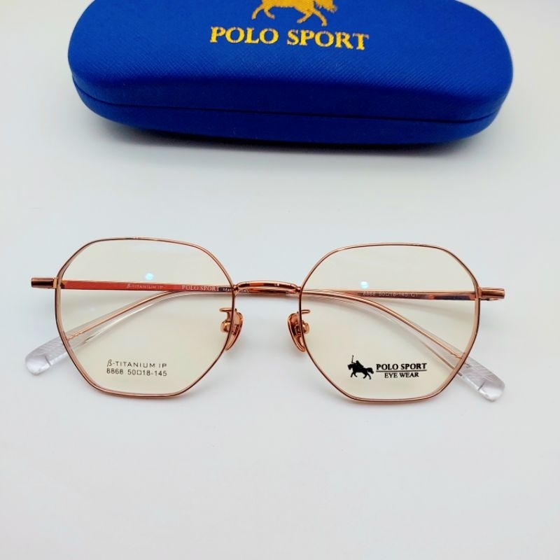 กรอบแว่น Polo Sport รุ่น 8868 วัสดุ B-Titanium-IP น้ำหนักเบา แข็งแรงมี ...