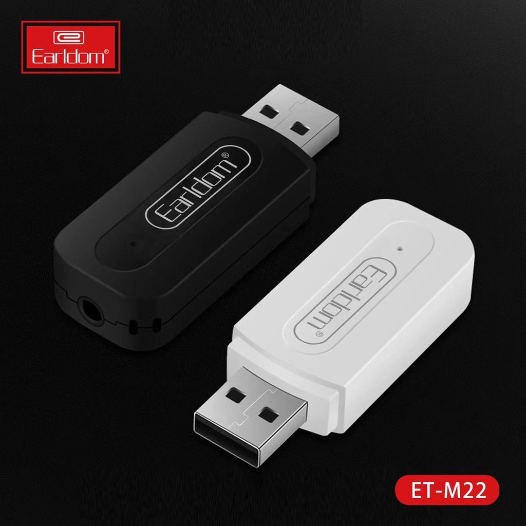 ตัวรับสัญญาณเสียง Bluetooth Earldom ET-M22 Bluetooth Receiver | Shopee Thailand