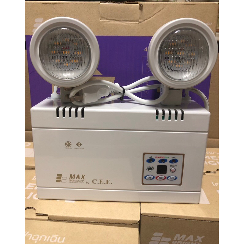 ไฟฉุกเฉิน Emergency Light LED /Max Bright | Shopee Thailand
