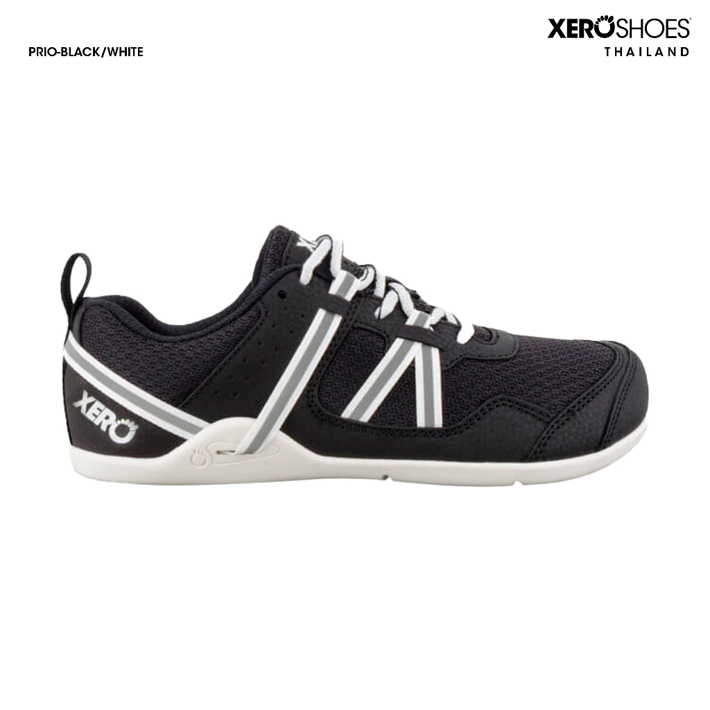 XERO SHOES Barefoot shoe รองเท้าผ้าใบรุ่น PRIO ผู้ชาย สี Black / White ...