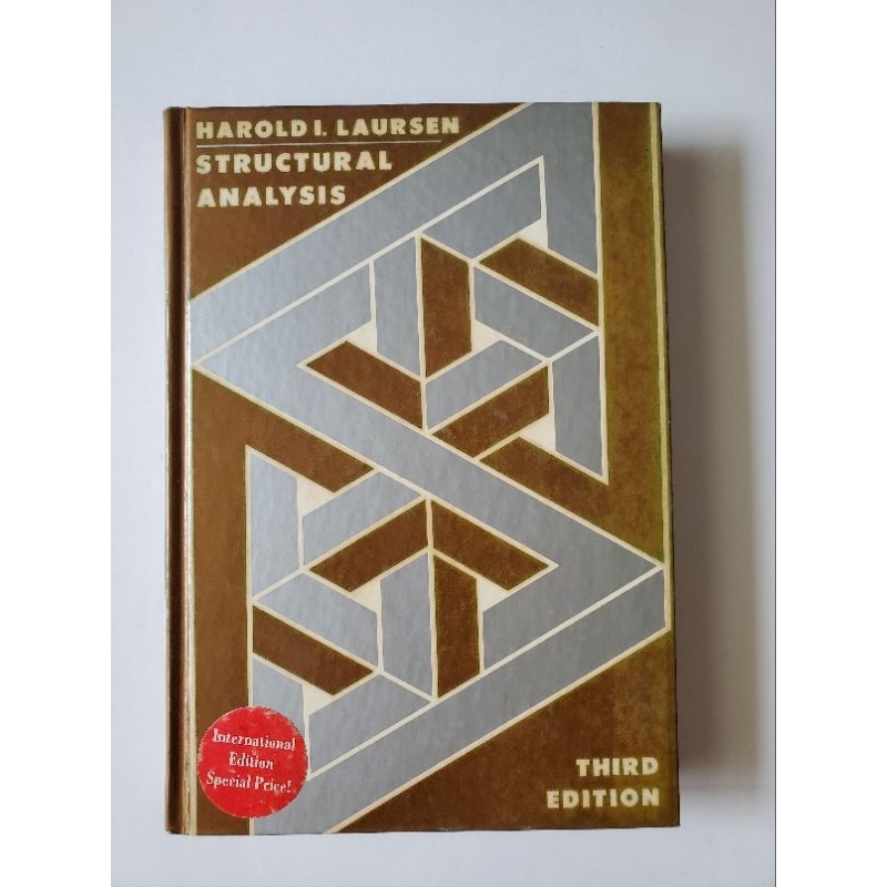 Structural Analysis : Harold I Laursen 3rd Ed. ปกแข็ง มี source code ...