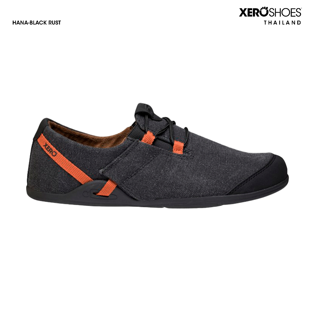XERO SHOES Barefoot shoe รองเท้าผ้าใบรุ่น HANA ผู้ชาย สี Black Rust ...