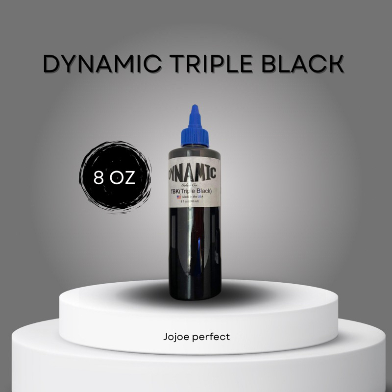 สีสัก Dynamic Triple Black 8 oz (สีดำ) | Shopee Thailand