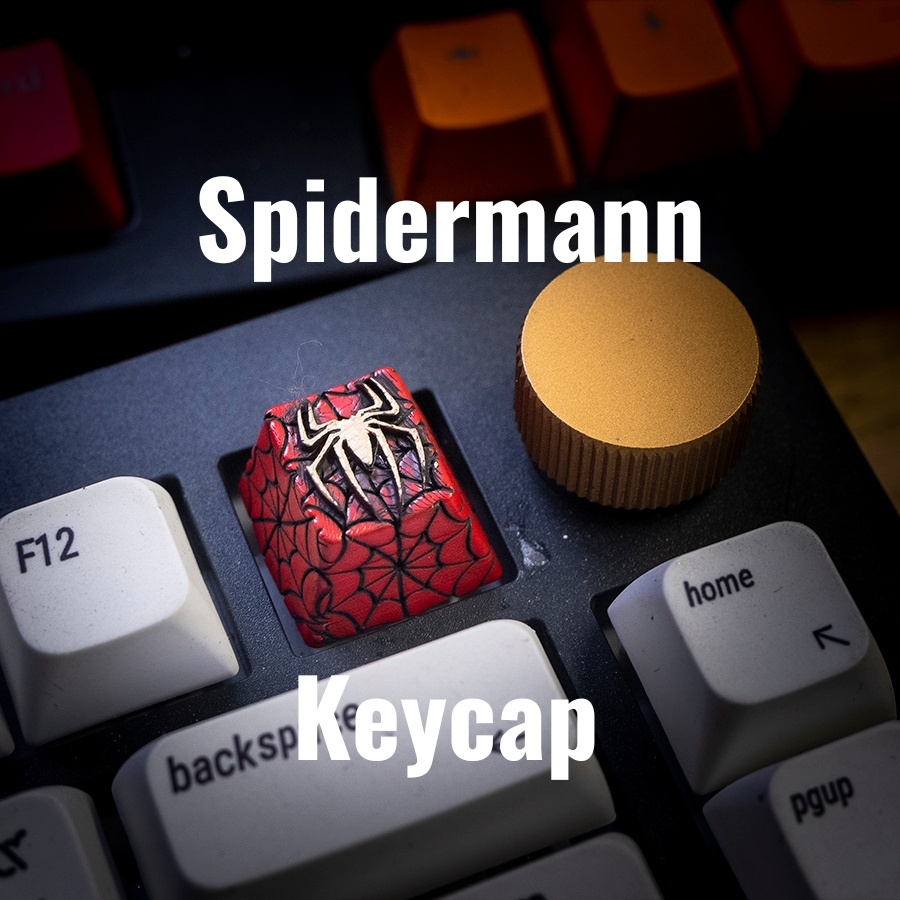 ส่งฟรี Artisan keycap Spiderman | Shopee Thailand