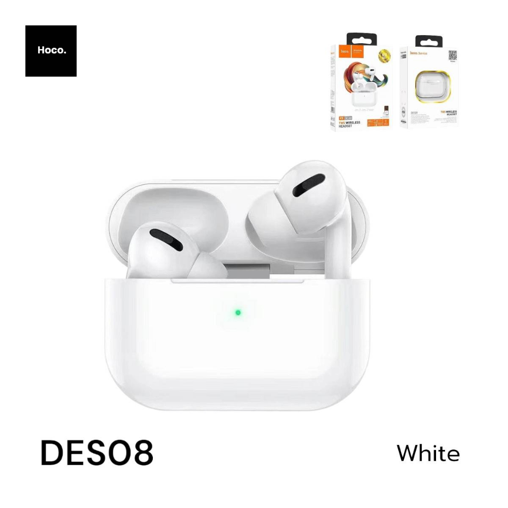Hoco DES08 / Pro หูฟังบลูทูธไร้สาย เอียร์บัด TWS Wireless Bluetooth 5.1 ...