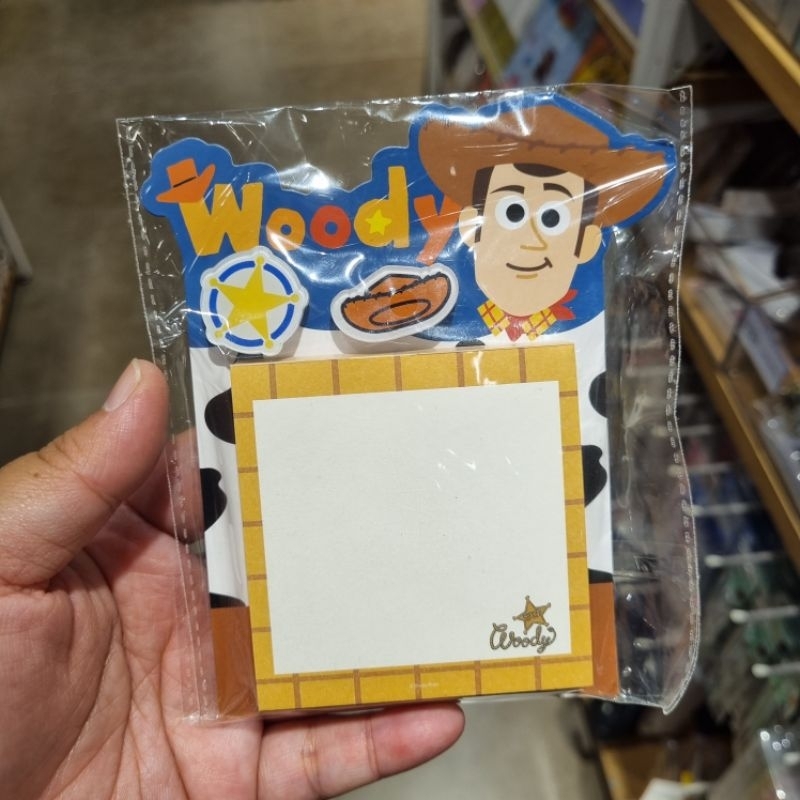Miniso X Toy Story โพสอิท Post-it & Pin 80 sheets ทอยสตอรี่ Green Man ...