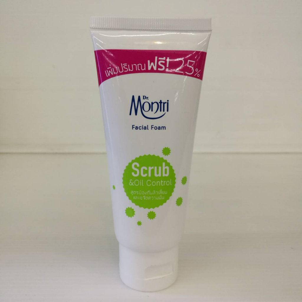 Dr.Montri Facial Foam โฟมล้างหน้า ดร.มนตรี ขนาด 62.50 กรัม มี 4 สูตร ...