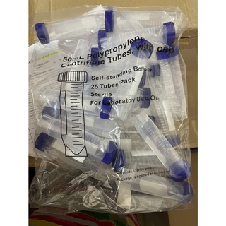 Free-standing Centrifuge Tube 50ml ,Sterile, หลอดทดลองแบบตั้งโต๊ะ ขนาด ...