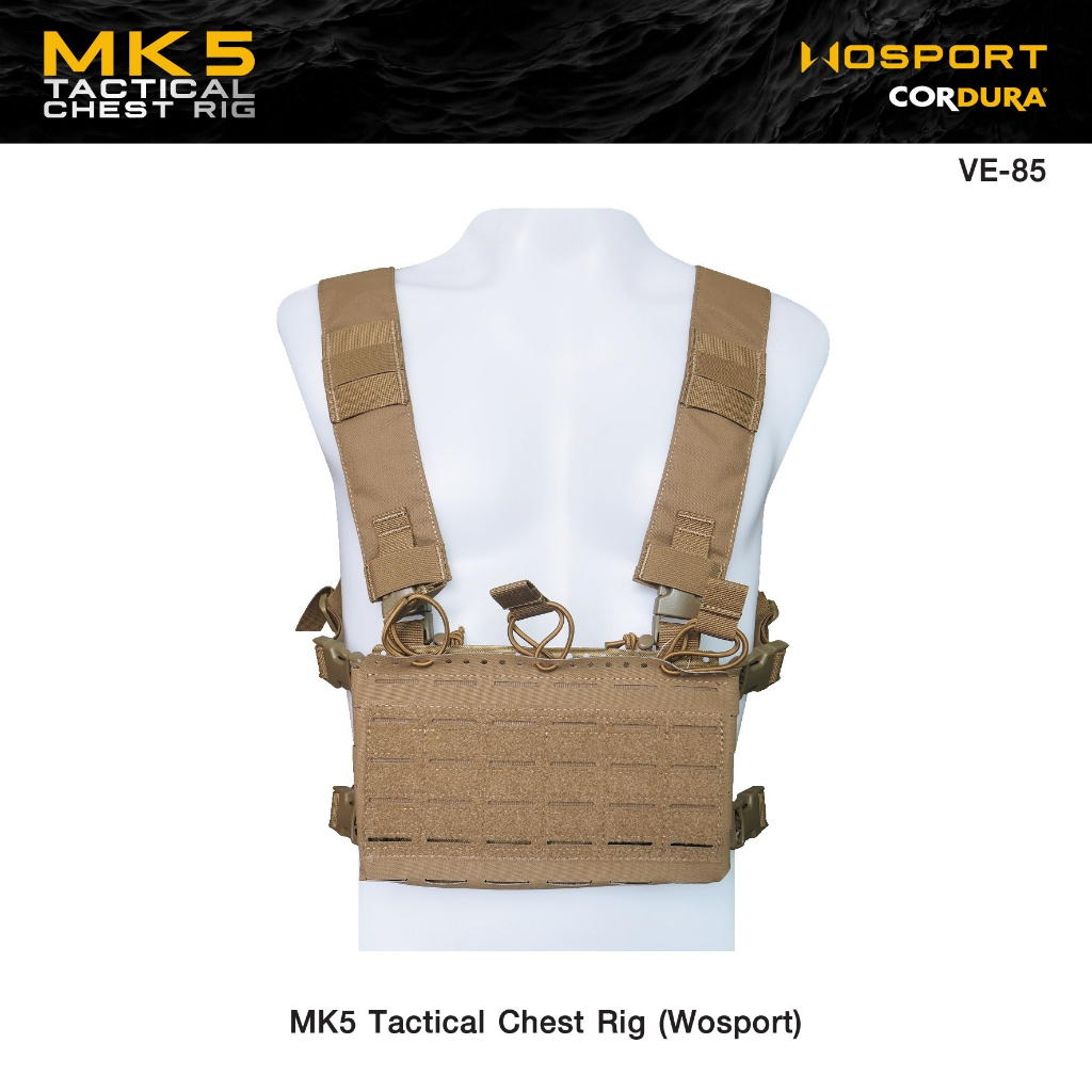 MK5 Tactical Chest Rig ( Wosport ) | Shopee Thailand