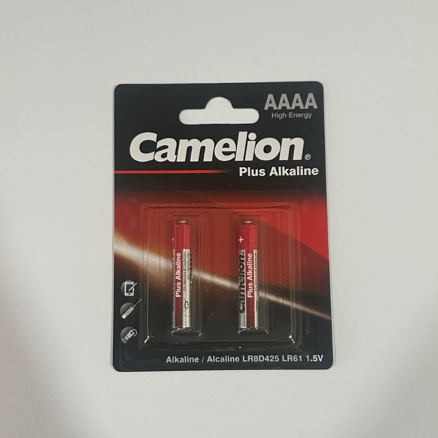 ถ่านCamelion plus alkaline ขนาดAAAA LR61 1.5Vแพค2ก้อน | Shopee Thailand