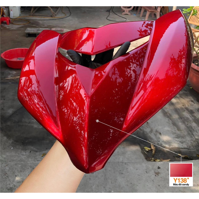 สีสเปรย์ซามูไร Y138 สีแดงแก้ว Yamaha สีแดงแก้วSamurai | Shopee Thailand