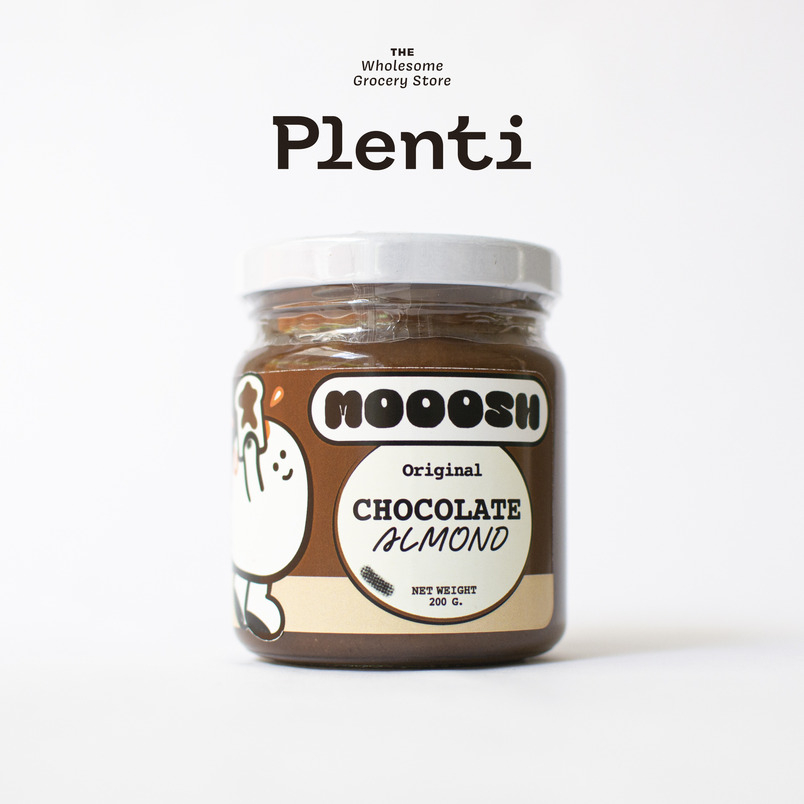 มูช เสปรดอัลมอนด์ ช็อกโกแลต ออแกนิค วีแกน (MOOOSH Chocolate Almond ...