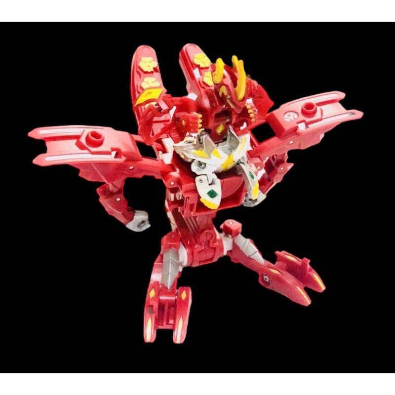 BAKUGAN MECHTANIUM SURGE PYRUS TITANIUM DRAGONOID & BLASTERATE BATTLE ...