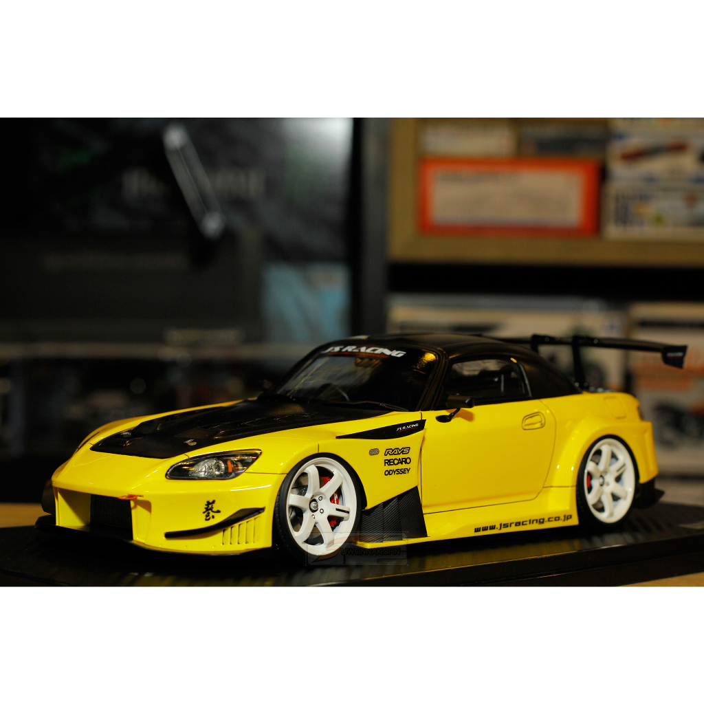 Ignition Model : IG2014 1/18 J'S RACING S2000 (AP1) Yellow | Shopee ...