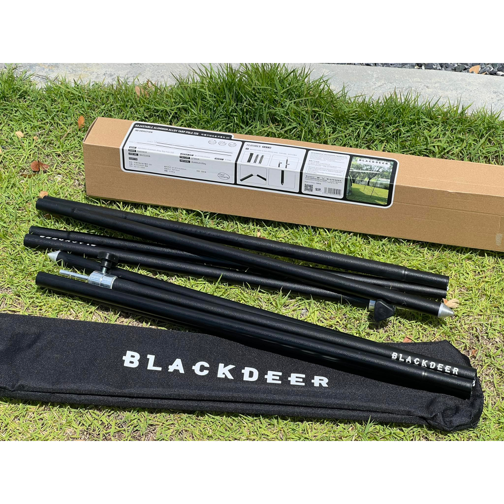 เสาทราป Blackdeer Adjustable Aluminum Alloy Tarp Pole / 250cm | Shopee ...