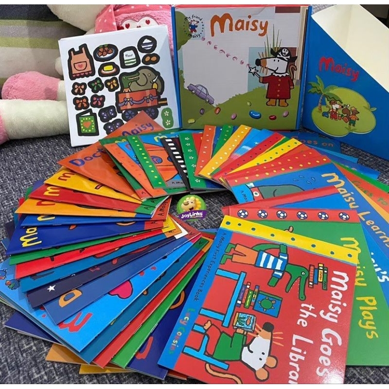 พร้อมส่ง นิทาน maisy 36เล่ม + สติกเกอร์ Maisy Story book and sticker ...