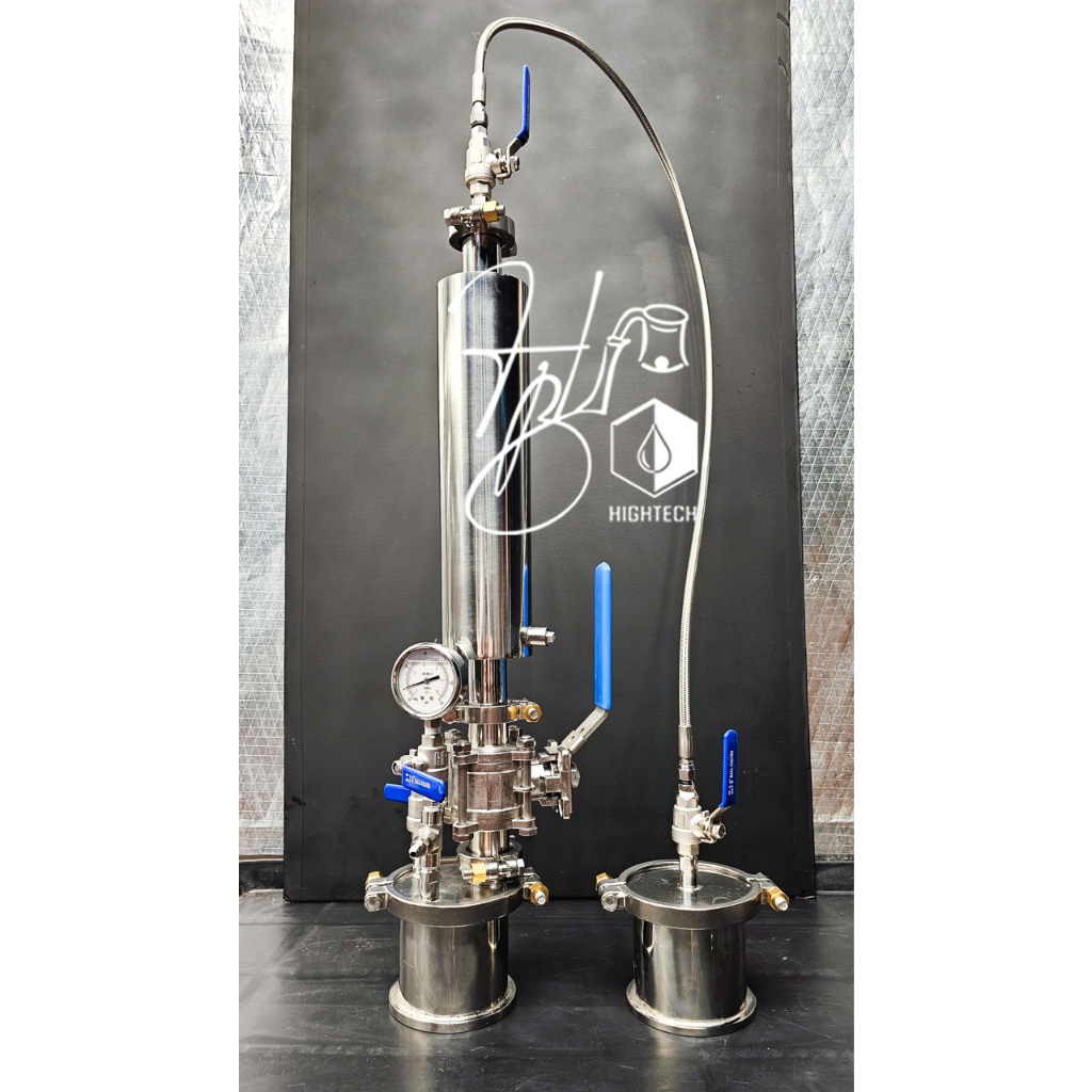 CloseLoop Extractor with Dewaxing Column and Recovery Tank 0.25LB BHO ...
