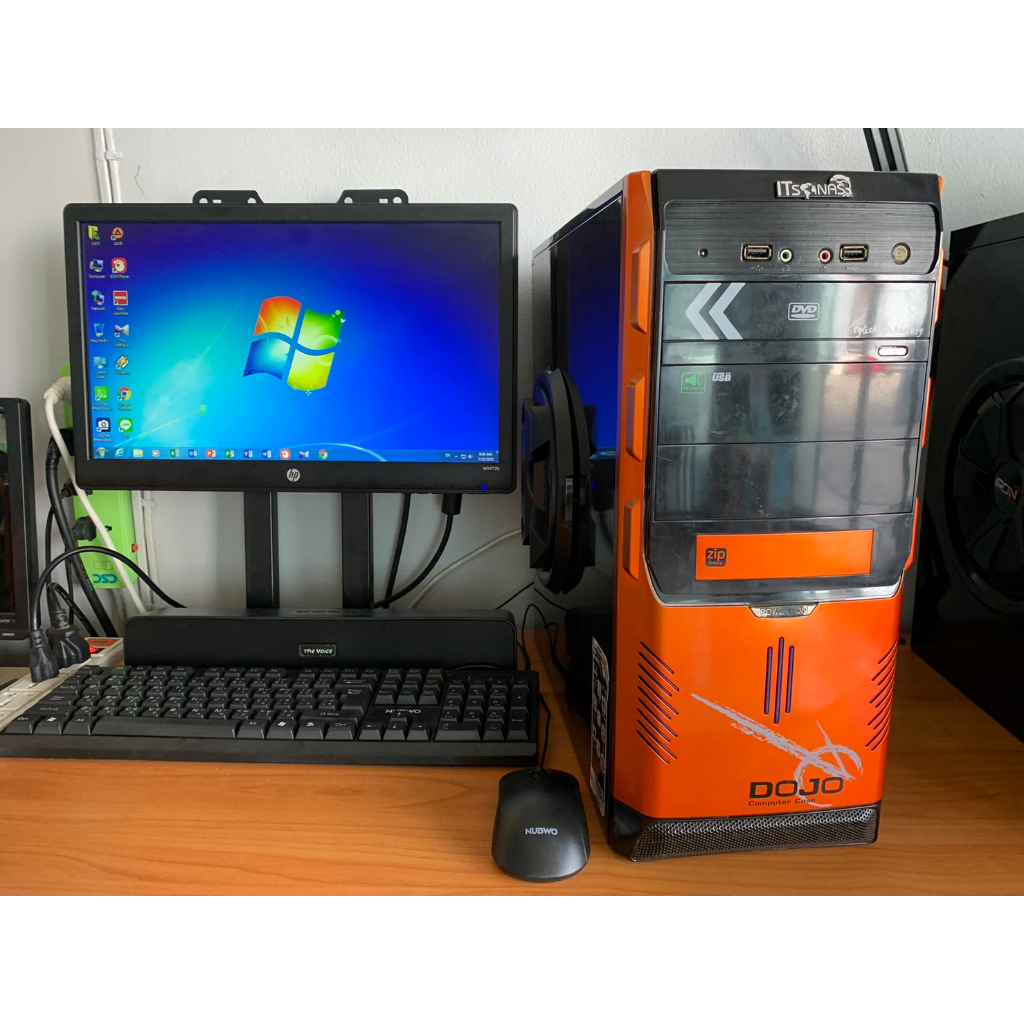 ชุดพีซี GIGABYTE GA-H61M-D2-B3 CPU i3-2100 แรม 4GB DDR3 การ์ดจอ 1GB ...