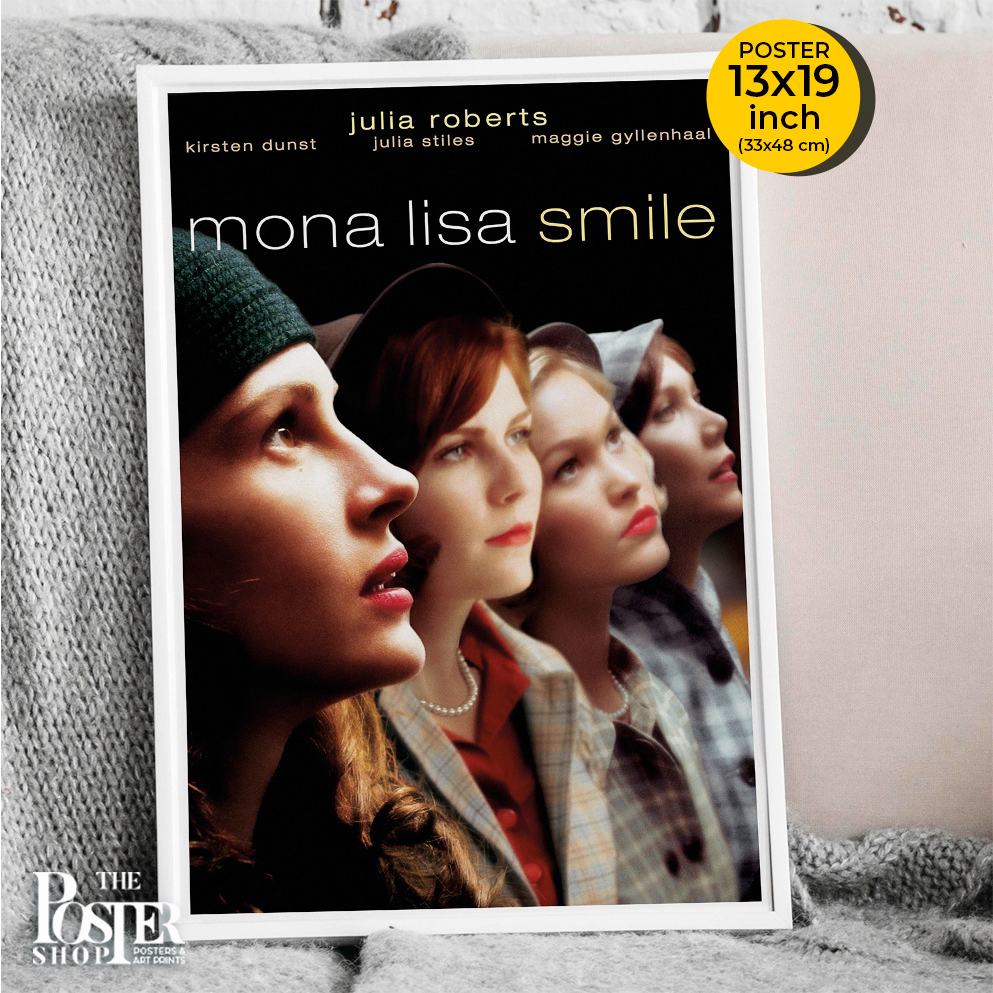 Mona Lisa Smile Poster size 13x19 inches | Shopee Thailand