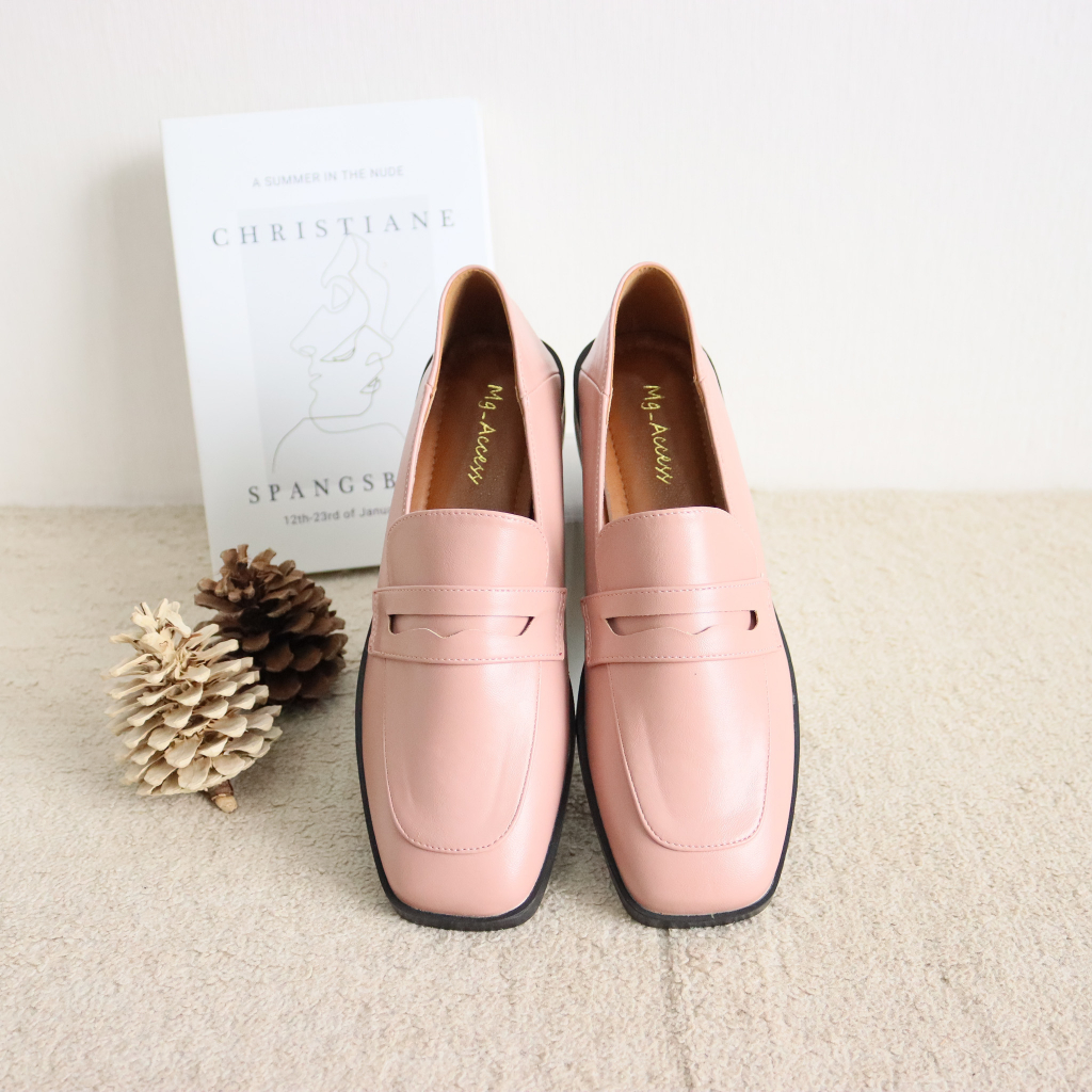 Mgaccess 'Edwin Loafer Shoes' 258-10A รองเท้าคัทชูทรงโลฟเฟอร์ | Shopee ...
