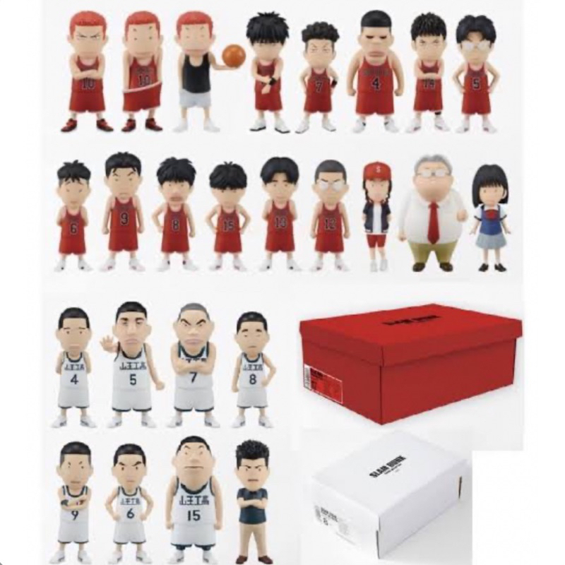 The First Slam Dunk Figure Collection Shohoku & Sannou ของแท้ | Shopee ...