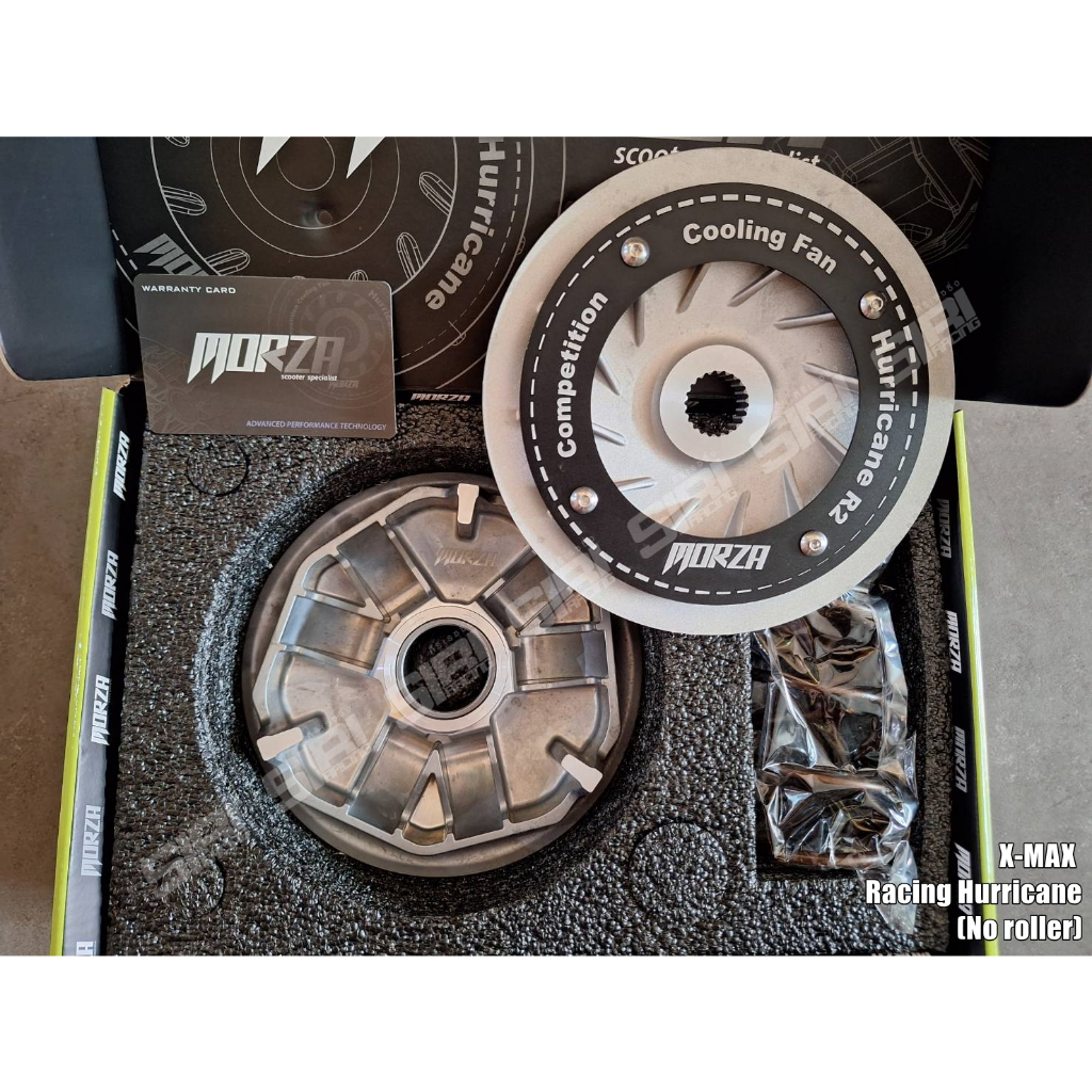 ชุดชามแต่ง MORZA X-MAX Racing Hurricane R2 (No Roller) | Shopee Thailand