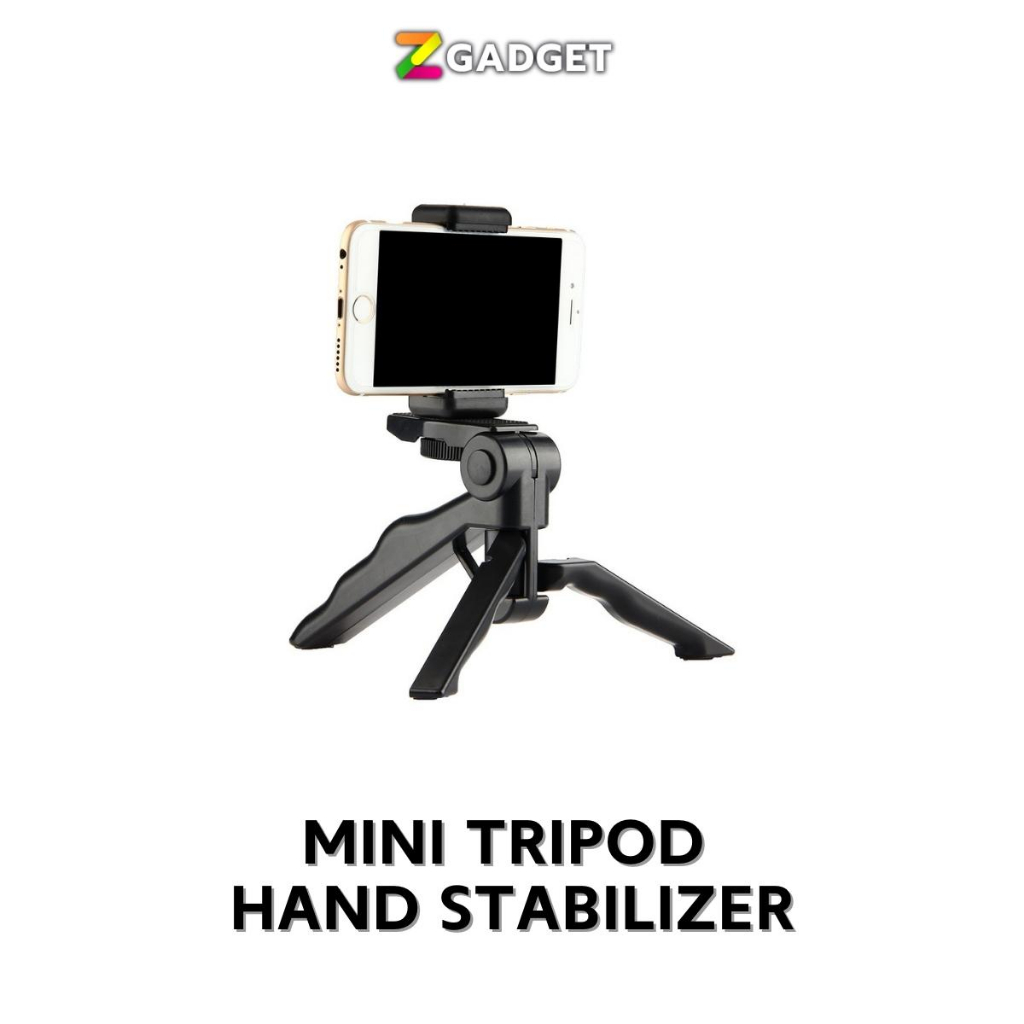 ขาตั้งมือถือ ด้ามจับมือถือ กล้อง Mini Tripod Hand Stabilizer ขาตั้งเล็ก ...