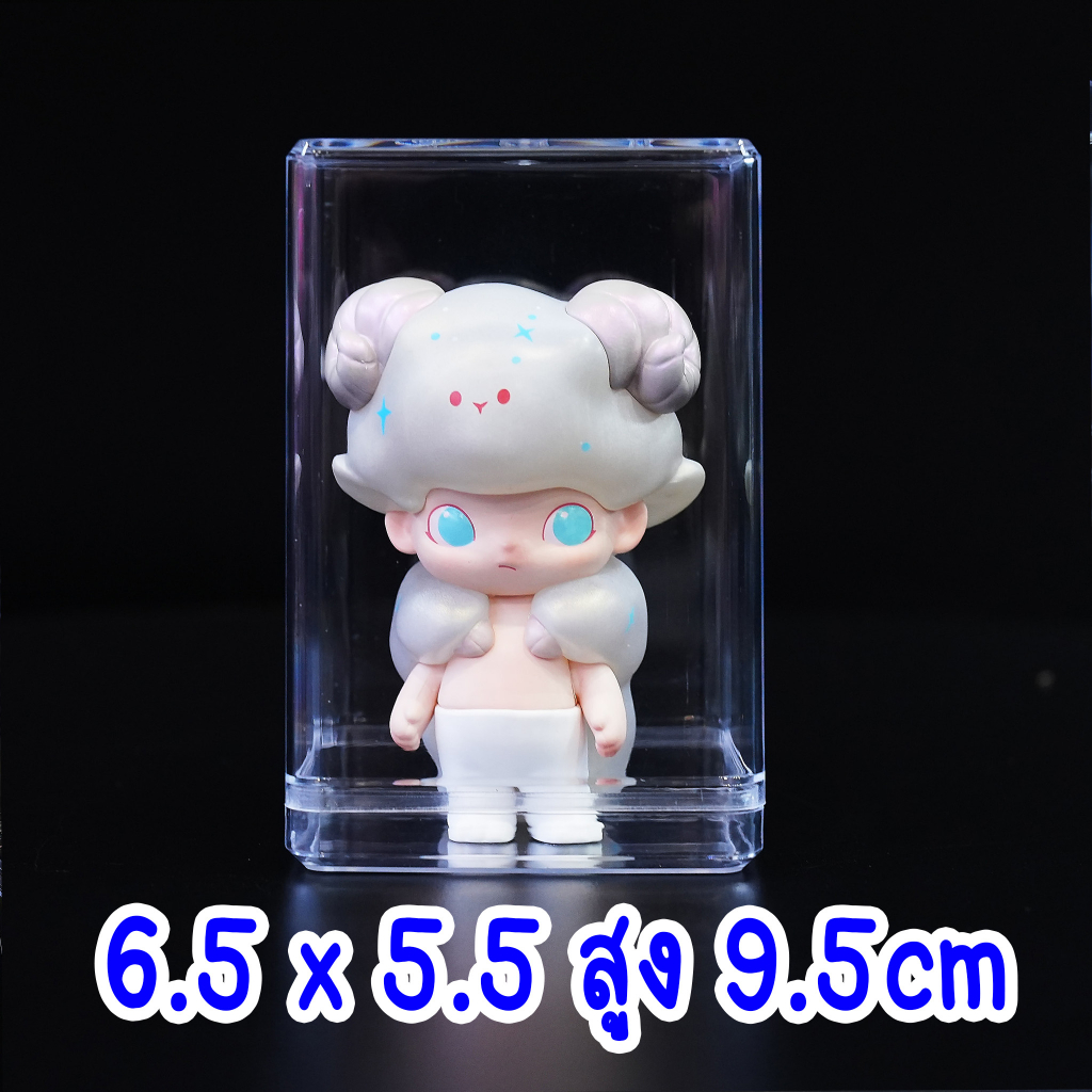 Clear Box กล่องใสใส่โมเดล ตู้โชว์โมเดล กันฝุ่น popmart blindbox Art toy ...