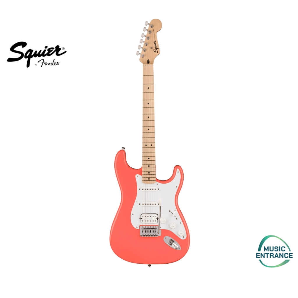 Squier Sonic Stratocaster HSS - Tahitian Coral | Shopee Thailand