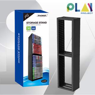 แท่นวางแผ่นเกม [36 แผ่น] Dobe PS4 PS5 Switch Xbox Storage Stand [Card ...
