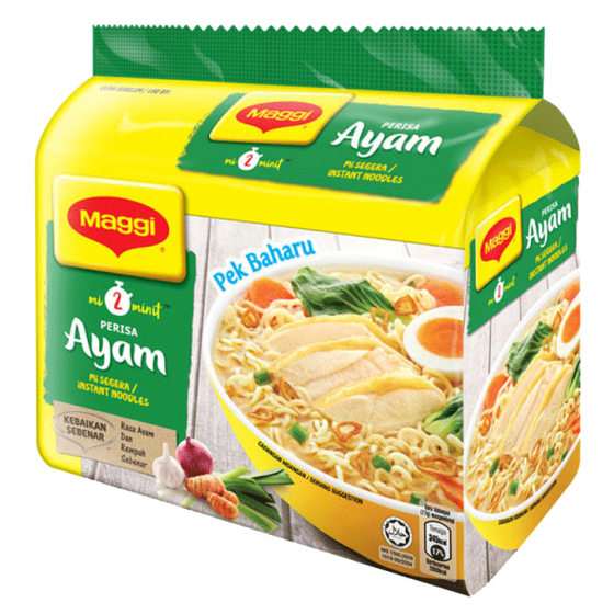 MAGGI Ayam Instant Noodles (10 packs x 77g) | Shopee Thailand