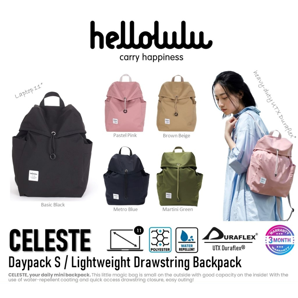 Hellolulu รุ่น CELESTE 'Flow Collection' (BC-H50275) กระเป๋าสะพายหลัง Day Pack - S ใส่ iPad Pro ...
