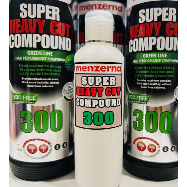 Menzerna 300 Green Line - น้ำยาขัดหยาบ (ขวดแบ่ง) | Shopee Thailand