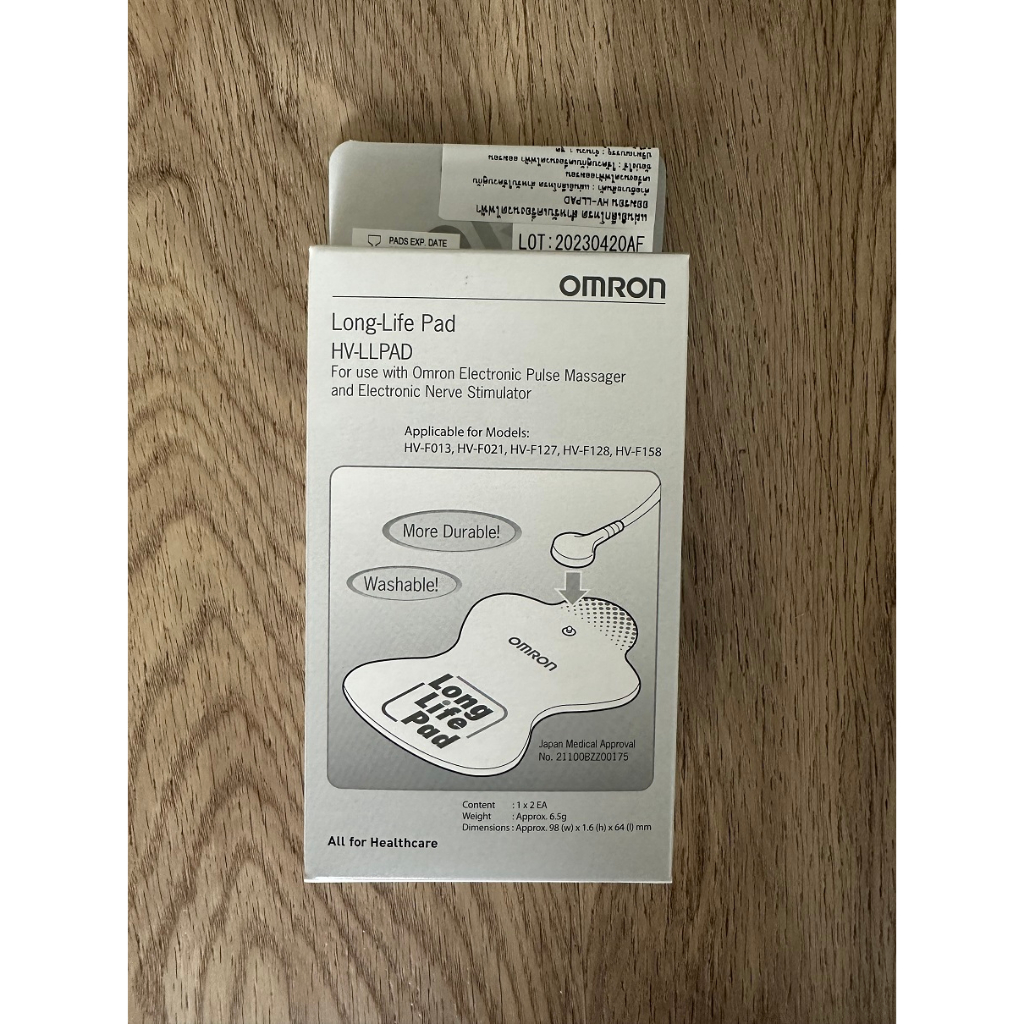Omron Long Life Pad/ออมรอน เครื่องนวดไฟฟ้า รุ่น HV-F021/HV-F013/แผ่นแปะเครื่องนวด(ของแท้ รับ ...