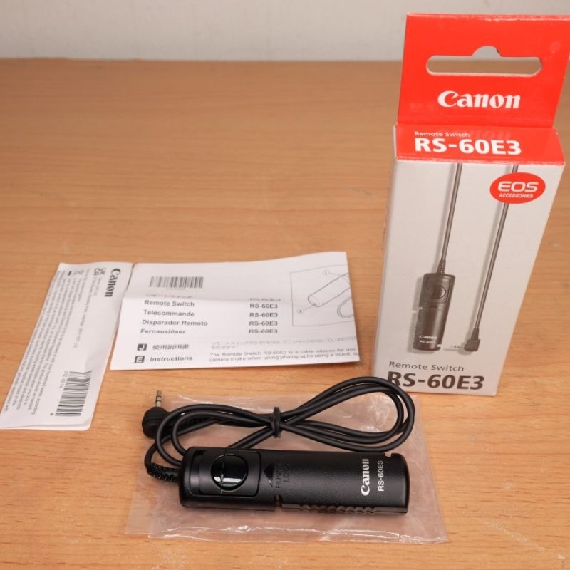 รีโมทกล้อง Canon Remote Switch RS-60E3 | Shopee Thailand