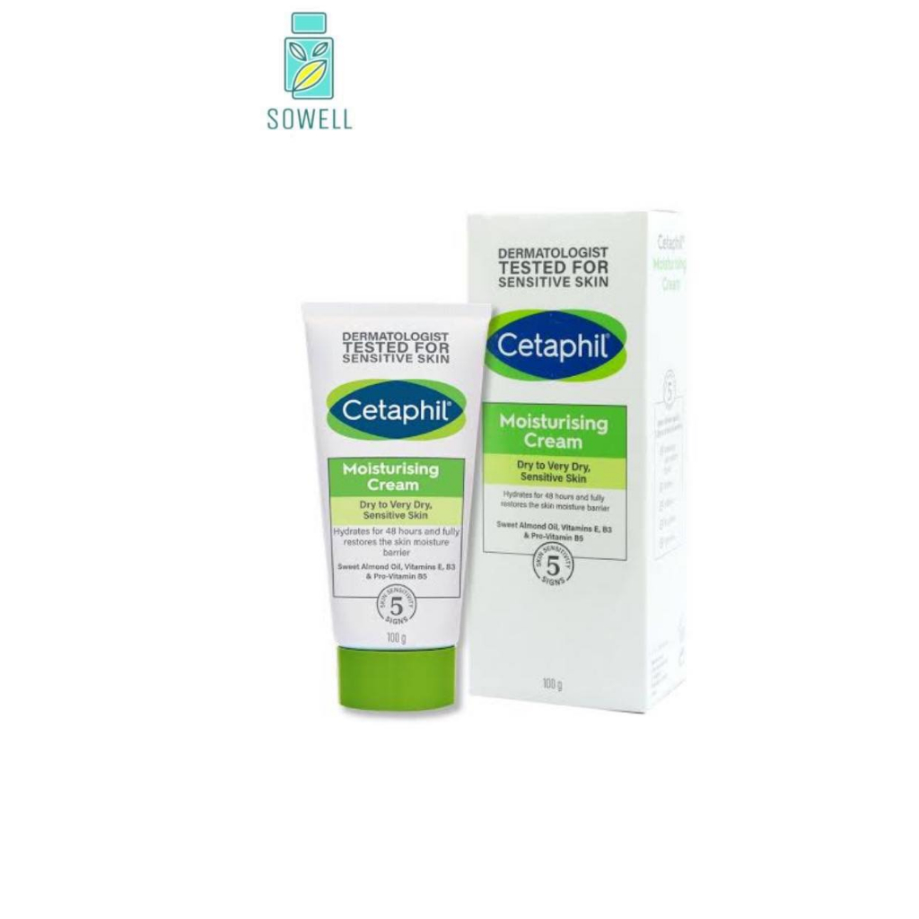 Cetaphil moisturizing cream 100g เซตาฟิล มอยเจอร์ไรซิ่ง ครีม 100 g ...