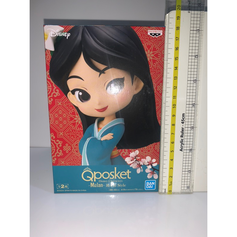Qposket Disney Characters - Mulan Royal Style (A) แท้ มือ 1 มุมกล่องบุบ ...