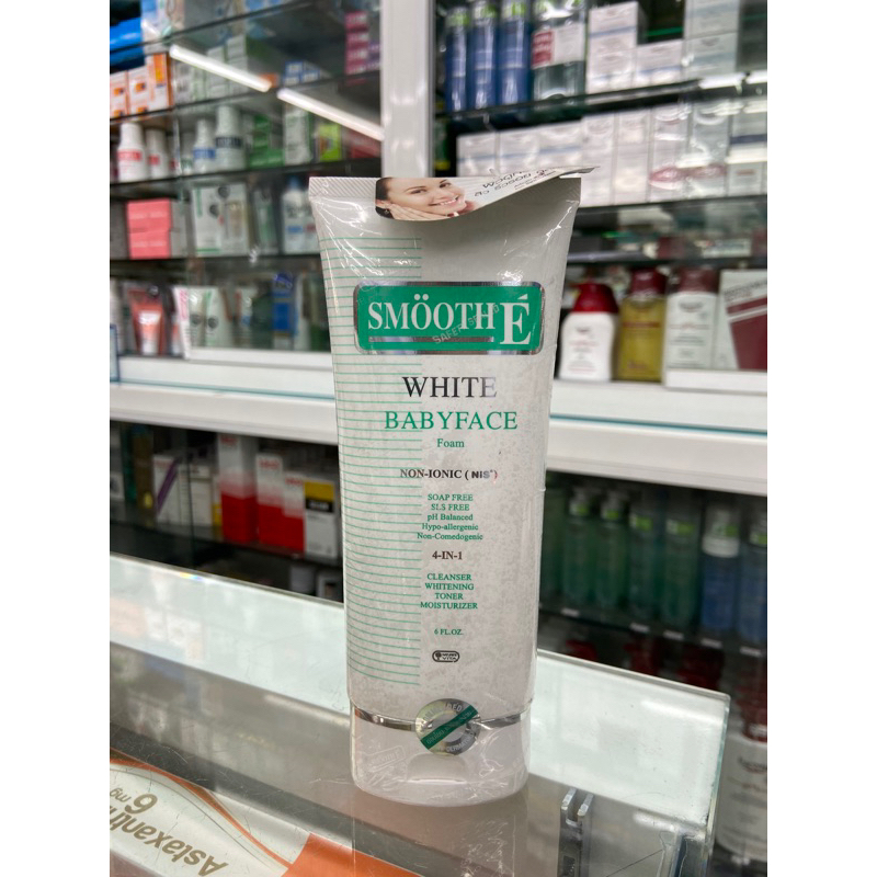 Smooth E สมูทอีโฟม white baby face foam โฟมไม่มีฟอง | Shopee Thailand