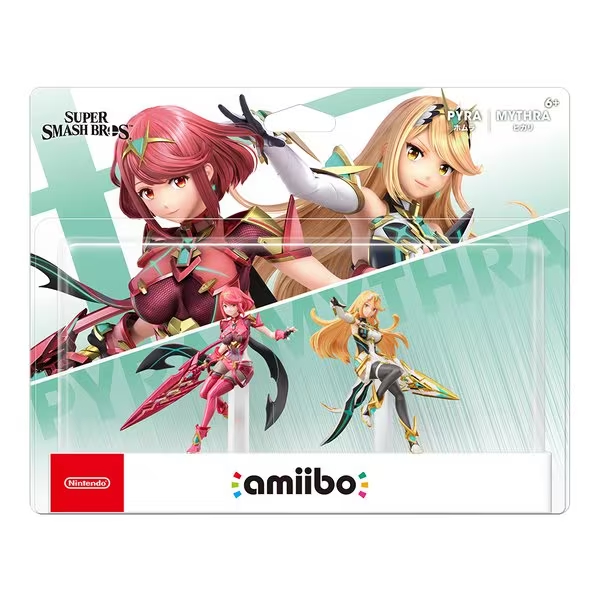 [Direct from Japan] Nintendo amiibo Double set PYRA / MYTHRA Japan NEW Super Smash Bros | Shopee ...