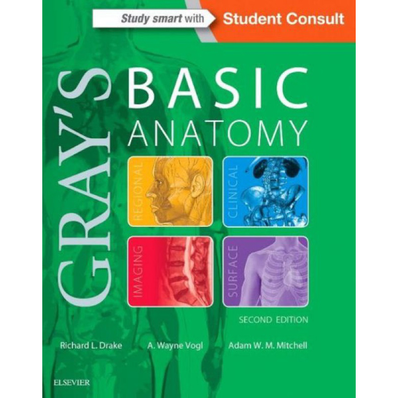 [หนังสือ] Gray's Basic Anatomy ตำรา กายวิภาคศาสตร์ แพทยศาสตร์ grey’s atlas of human medicine ...