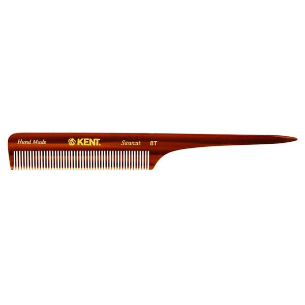 KENT 8T: Handmade 190mm Tail Comb Fine Hair (Side Part) หวีแสก | Shopee ...