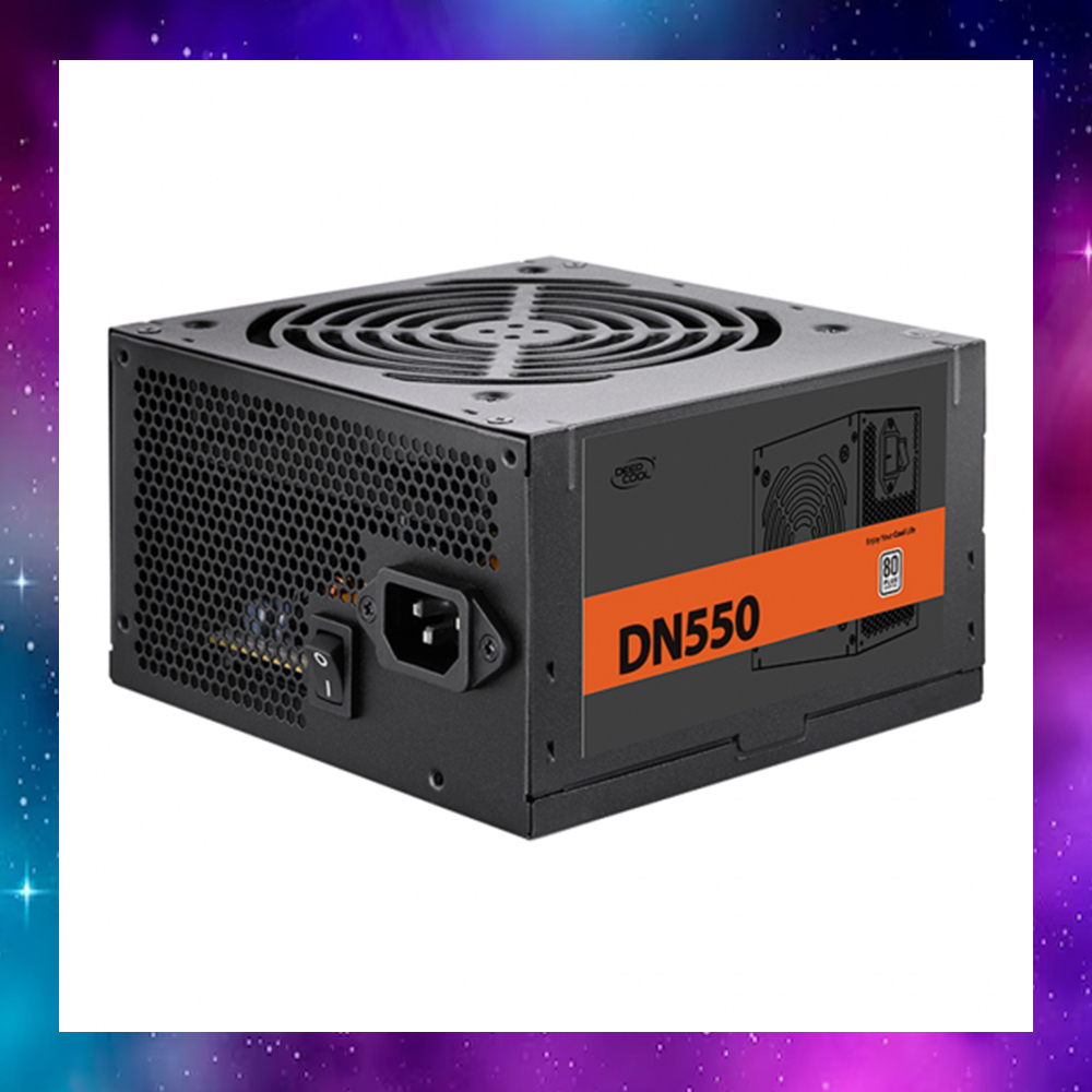 POWER SUPPLY (อุปกรณ์จ่ายไฟ) DEEPCOOL DN550 - 550W 80 PLUS ใช้งานปกติ | Shopee Thailand