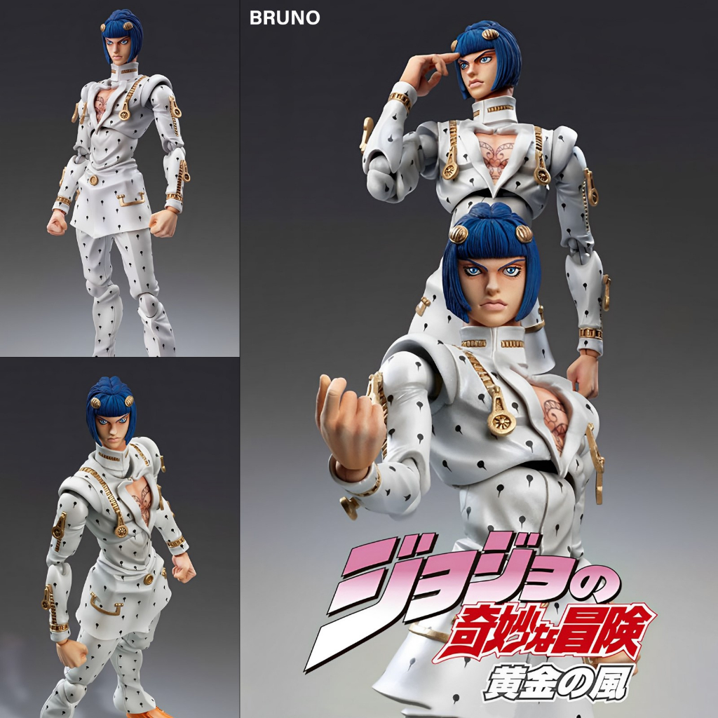 Figma ฟิกม่า JoJo's Bizarre Adventure Golden Wind โจโจ้ ล่าข้ามศตวรรษ 5 ...