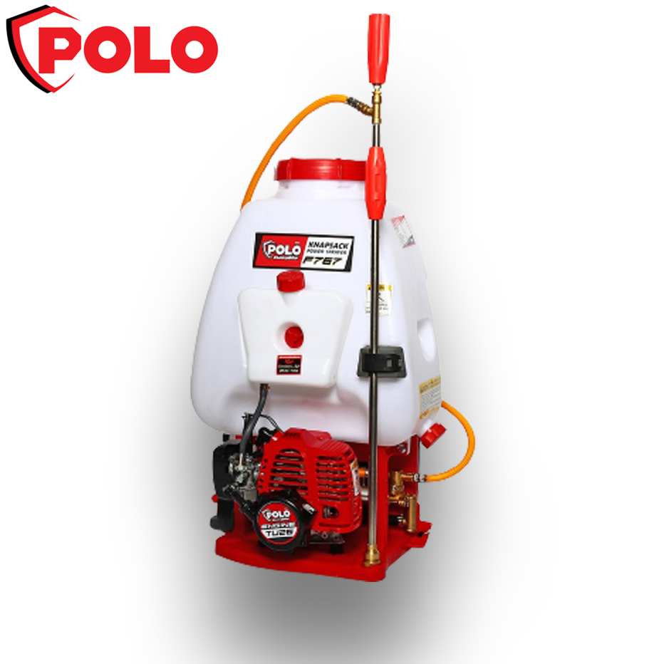 POLO รุ่น F767 เครื่องพ่นยา สะพายหลัง ขนาดถัง 25 L เครื่องยนต์เบนซิน 2 จังหวะ | Shopee Thailand