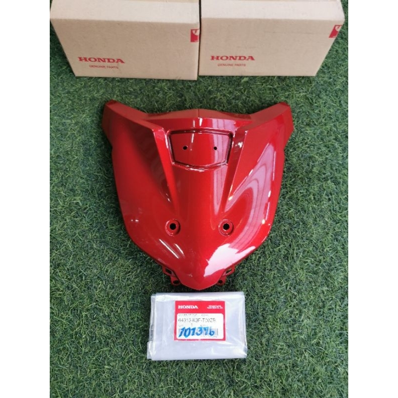 ปิดแตรเวฟ125i LED2023 สีแดงแก้วรุ่นล้อซี่ลวด ใหม่แท้Honda 64313-K3F ...