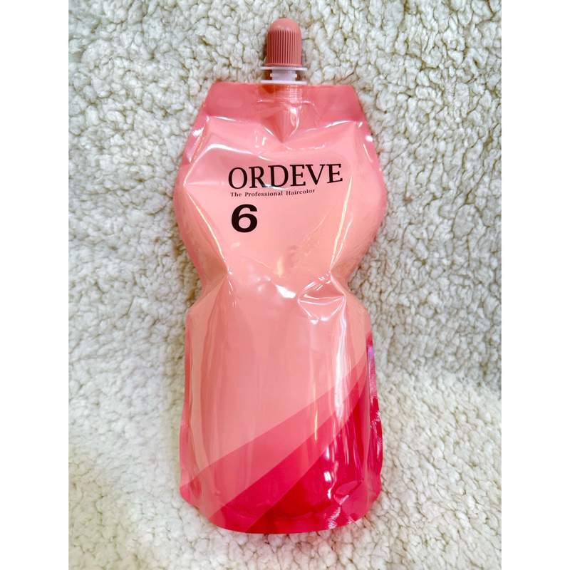 MILBON ORDEVE DEVELOPER HAIRCOLOR 1000 ML. 3% 6% สำหรับผสม สีผม สูตรถนอมเส้นผม | Shopee Thailand
