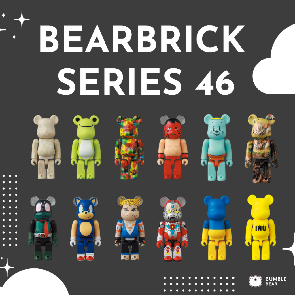 [‼️ของแท้, พร้อมส่ง‼️] 100% Bearbrick Series 46 | Shopee Thailand
