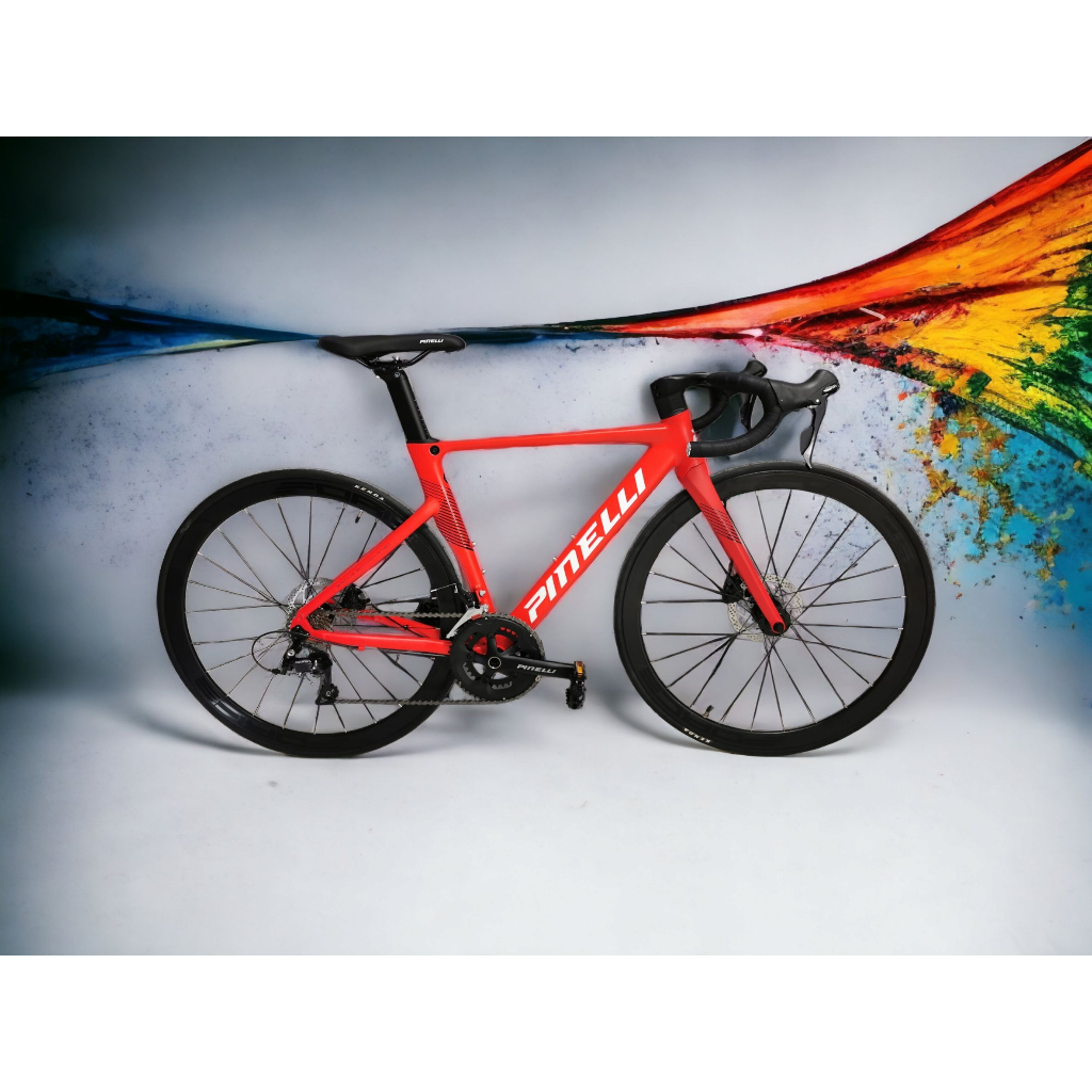 จักรยานเสือหมอบ PINELLI R780 2024 DISC BRAKE เฟรมอลูมีเนียม ชุดเกียร์ ...