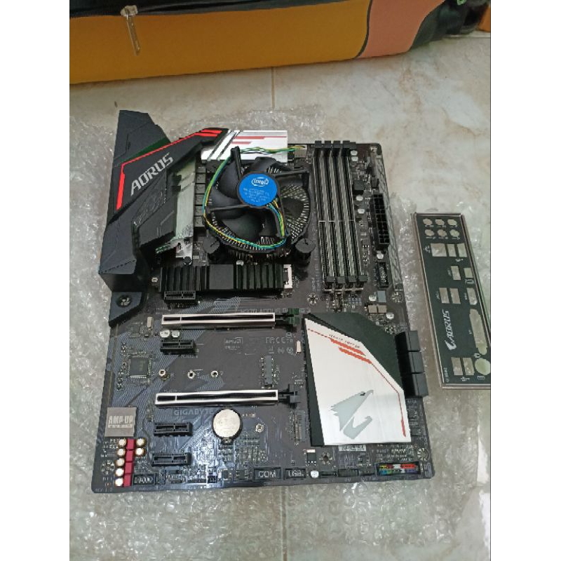 i5 9400f + h370 aorus gaming3สภาพดี ใช้งานได้ 100% ขอขายมัดรวม 3690 บาท มีปก.ให้ 7วัน | Shopee ...