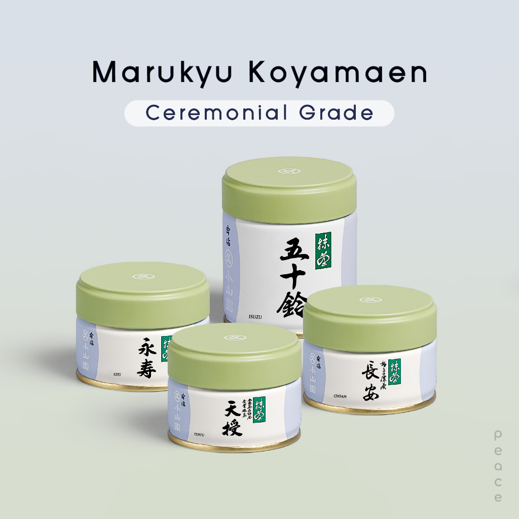 Marukyu-koyamaen Matcha ceremonial grade | มัทฉะเกรดพิธี | Shopee Thailand